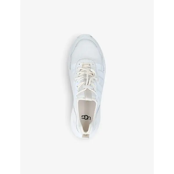 UGG La Daze Canvas And Leather Trainers