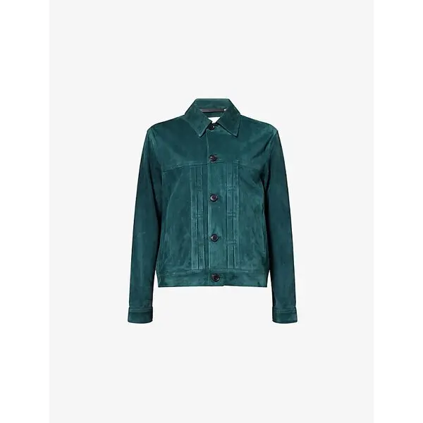 Paul Smith Slim-fit Suede Jacket