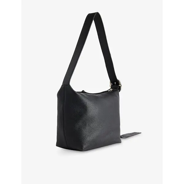 Loewe Loop Leather Hobo Bag - Black