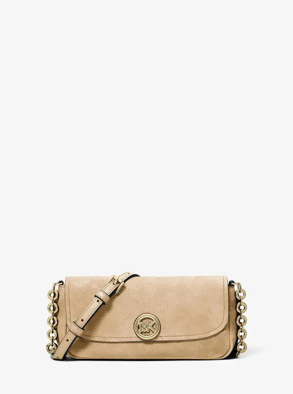 Michael Kors Nolita Small Nubuck Crossbody Bag