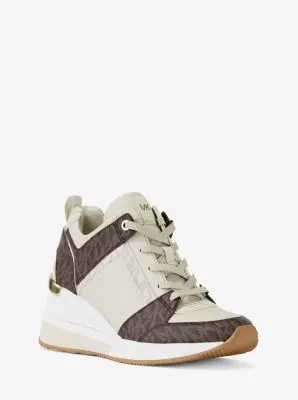 Michael Kors Georgie Logo Trainer - Brown