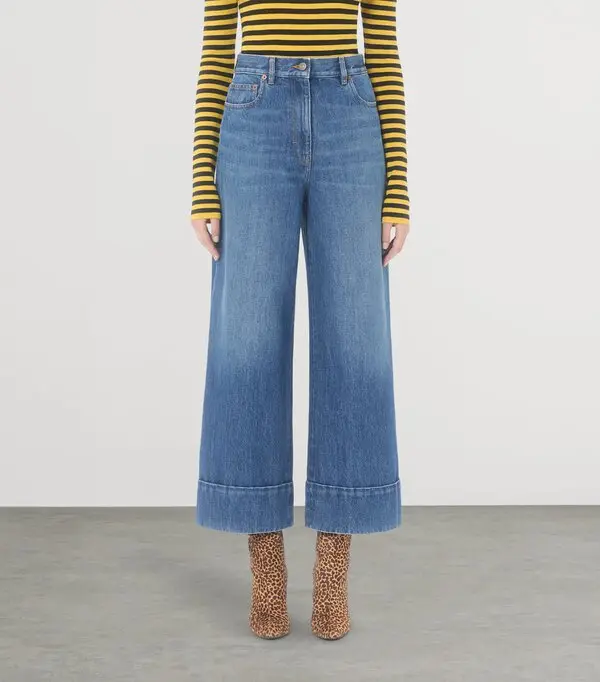 Valentino Garavani Wide-leg Jeans
