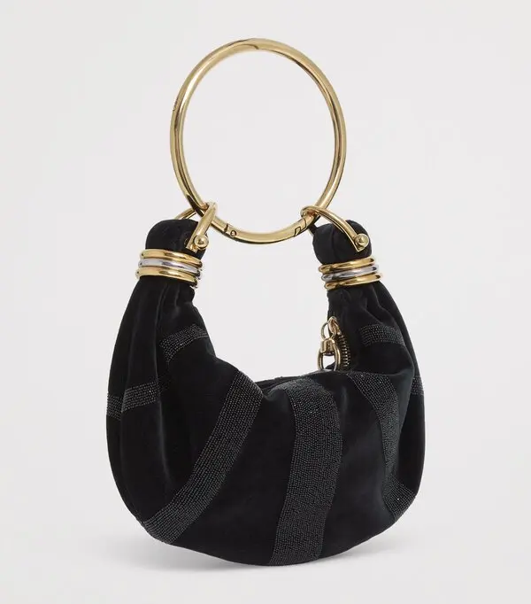 Chloé Mini Velvet Bracelet Top-handle Bag