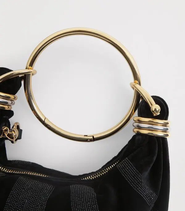 Chloé Mini Velvet Bracelet Top-handle Bag