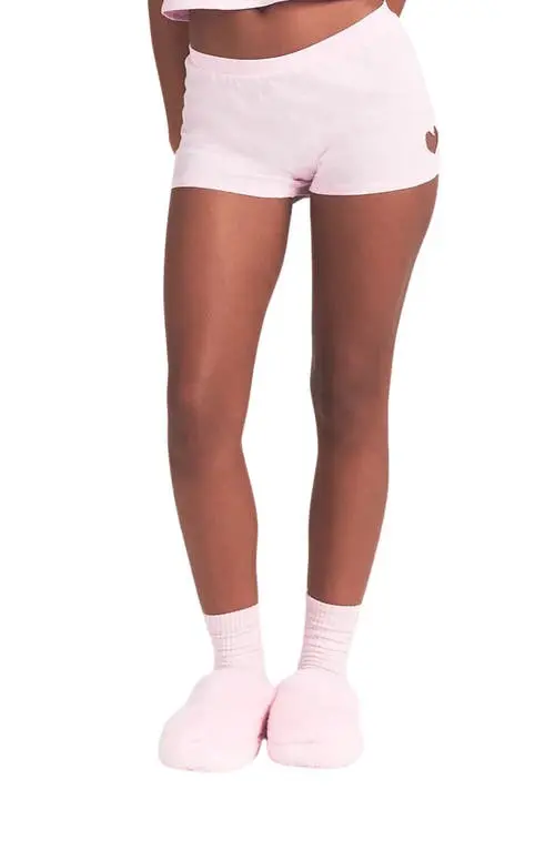 SKIMS Worn In Jersey Micro Shorts - Baby Pink