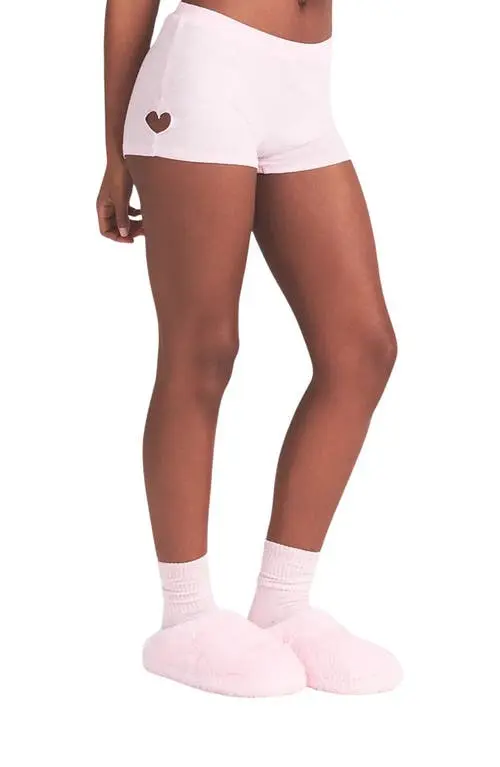 SKIMS Worn In Jersey Micro Shorts - Baby Pink