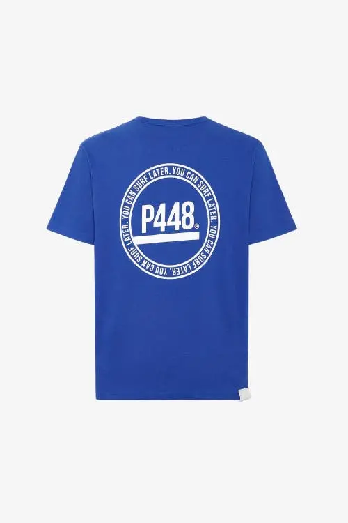 P448 Organic Cotton T-shirt - Blue