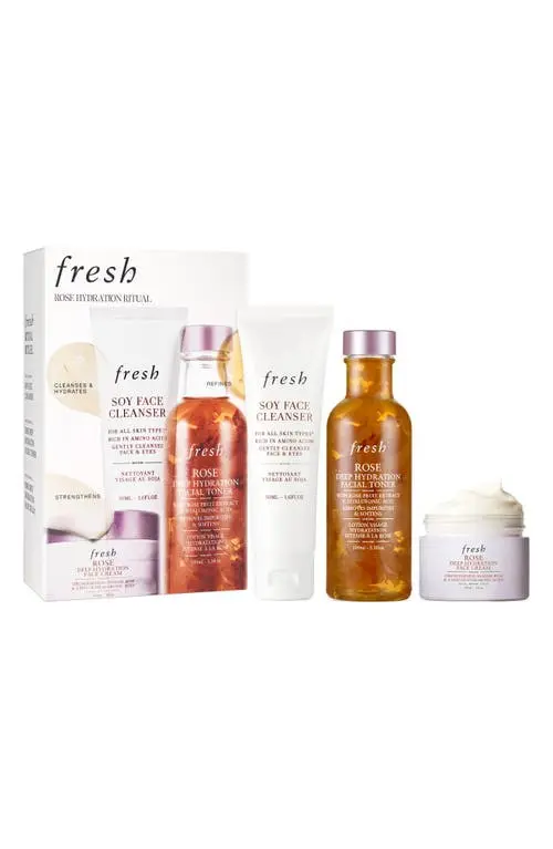 FRESH® Rose Hydration Ritual Set $71 Value - No Color