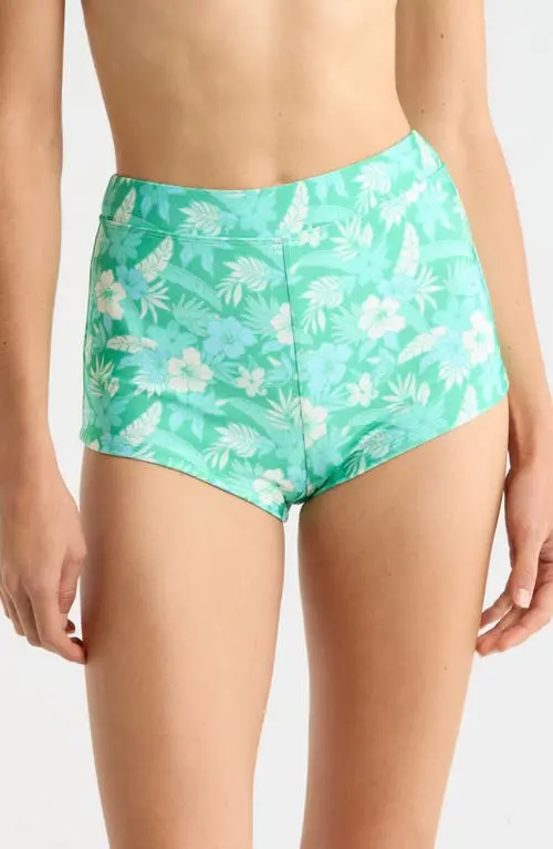 KULANI KINIS Retro Cheeky Swim Shorts - Barefoot Breeze