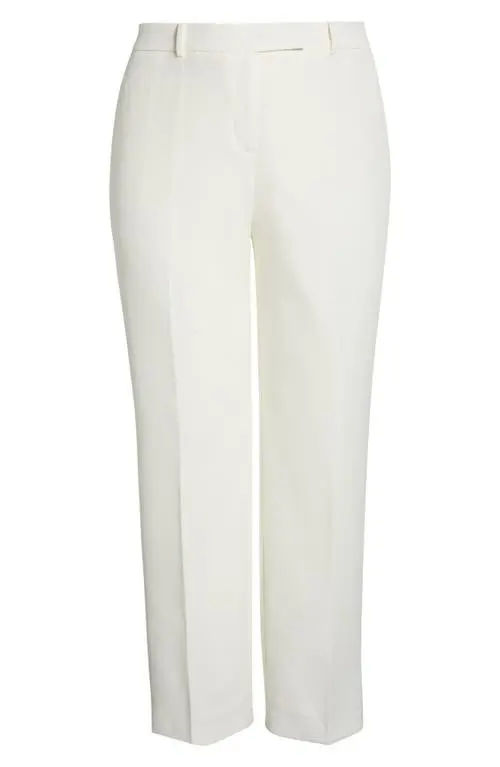 KASPER Flat Front Straight Leg Pants