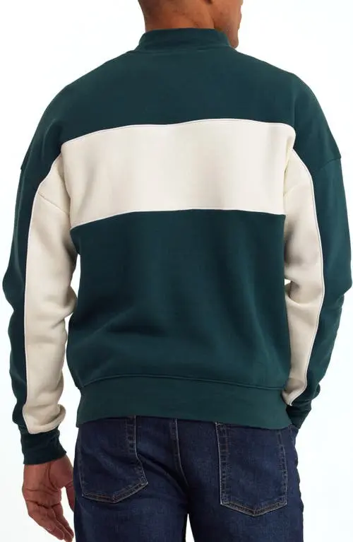 THREADS 4 THOUGHT Colorblock Half-zip Fleece Sweatshirt
