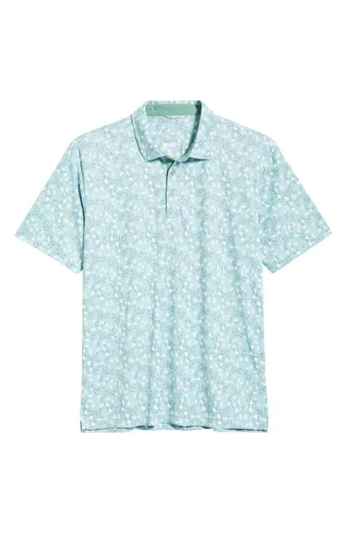 SWANNIES Breeze Floral Performance Golf Polo
