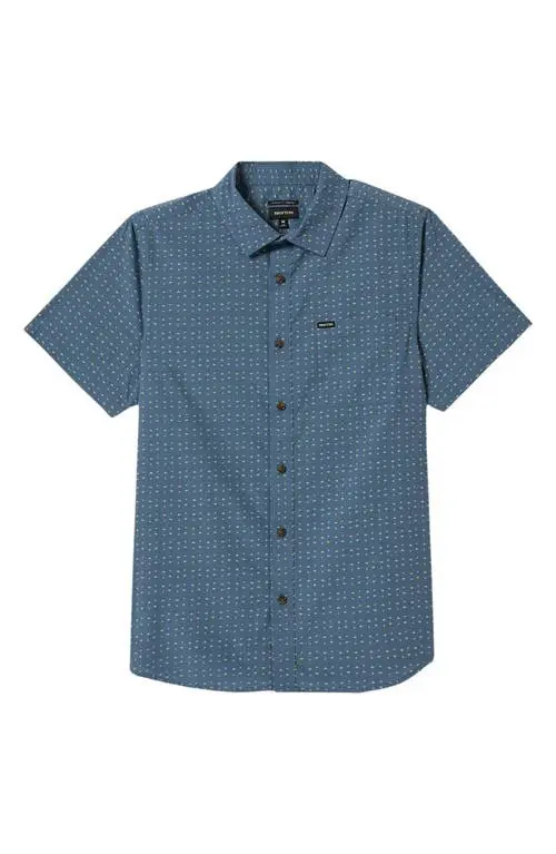 Brixton Charter Print Short Sleeve Button-up Shirt