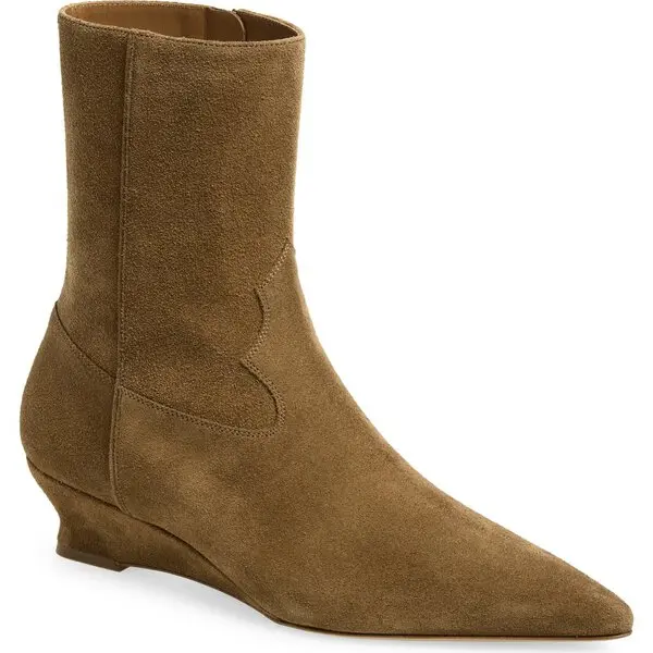 Le Monde Beryl Camille Wedge Bootie - Taupe