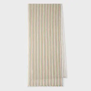 Paul Smith Signature Stripe' Stitch Scarf - Multicolour