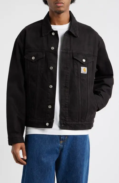 Carhartt Work In Progress Everson Denim Trucker Jacket