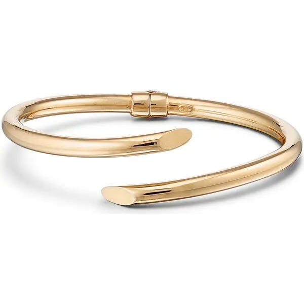 Lana Jewelry Jewelry Royale Crossover Bangle - Yellow Gold