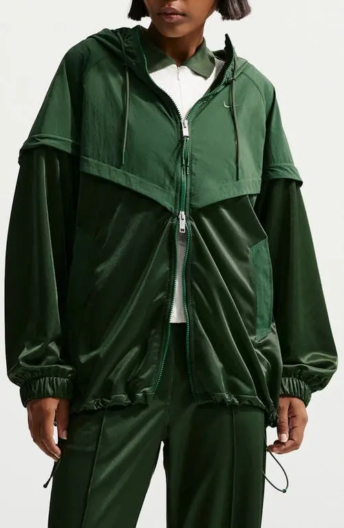 Nike Oversize Windrunner Jacket - Fir/fir/fir