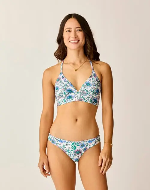 Carve Designs Sanitas 2.0 Compression Bikini Bottom - Cloud Multifloral