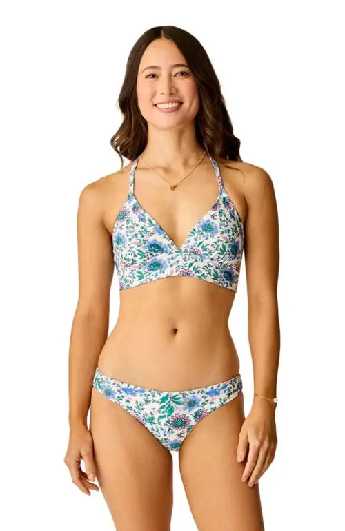 Carve Designs Sanitas 2.0 Compression Bikini Bottom - Cloud Multifloral