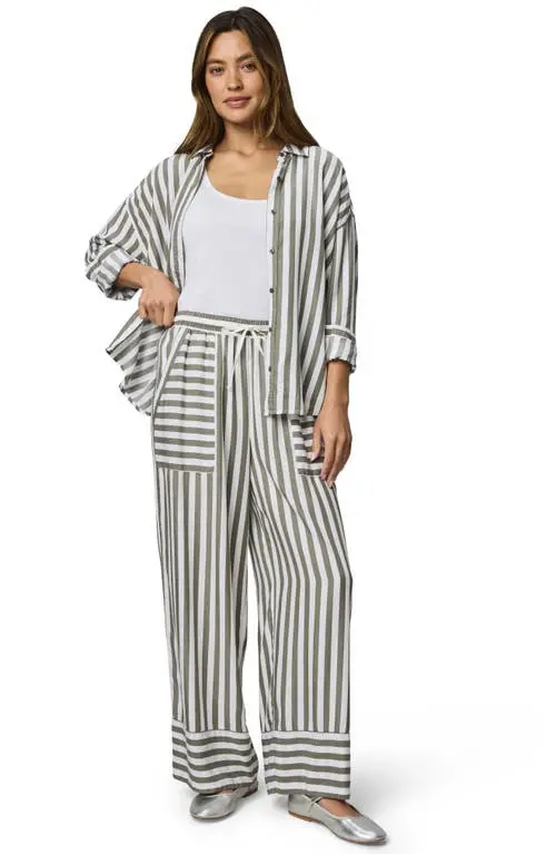 Splendid Ella Stripe Drawstring Pants