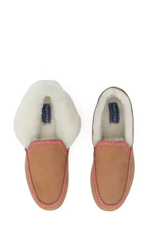 HARI MARI Tula Stitch Slipper - Light Tan