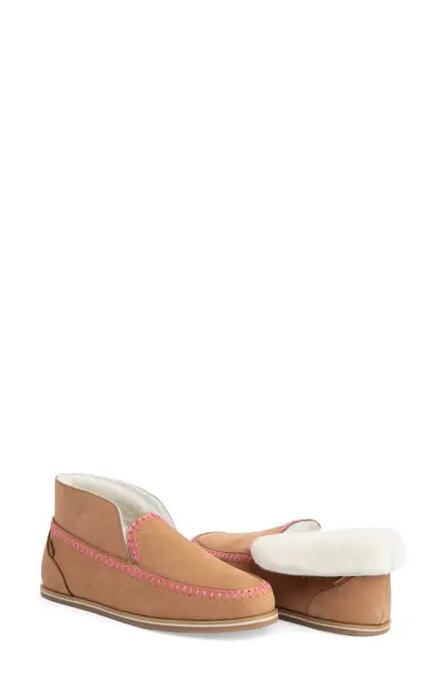 HARI MARI Tula Stitch Slipper - Light Tan