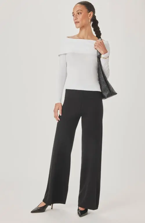 Splendid Tori Cashmere Pants - Black