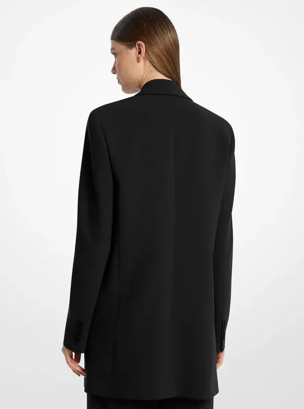 Michael Kors Wool Serge Boyfriend Blazer