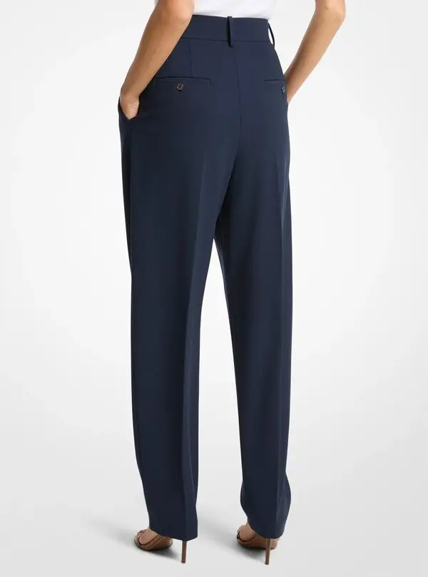 Michael Kors Chase Wool Serge Tapered Trousers