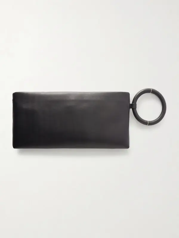 TOM FORD Leather Wristlet Clutch