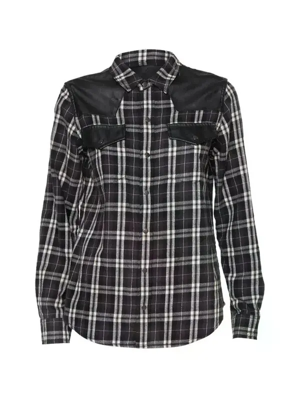 Current/Elliott Plaid Button-down Shirt