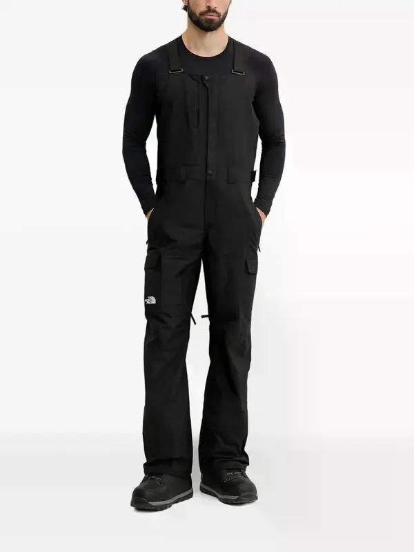 The North Face Buttoned Suspenders Ski Suit