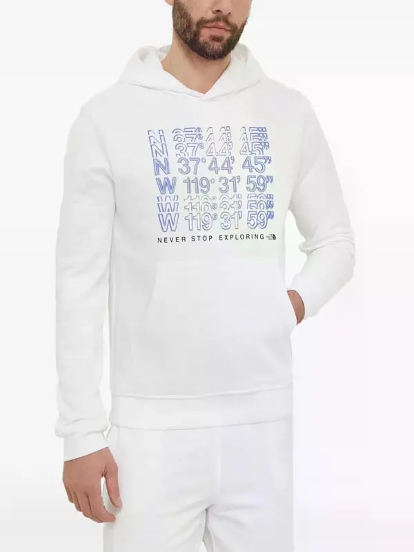 The North Face Print Hooded Sweatshirt