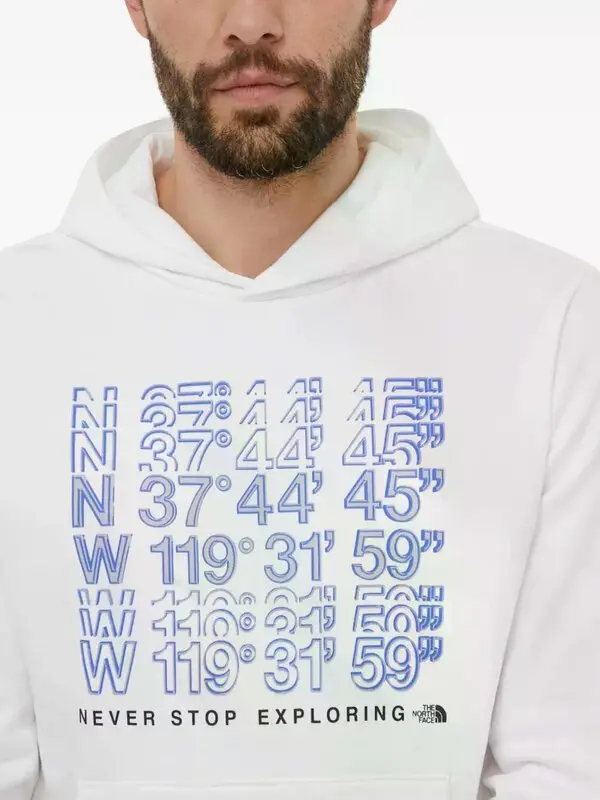 The North Face Print Hooded Sweatshirt