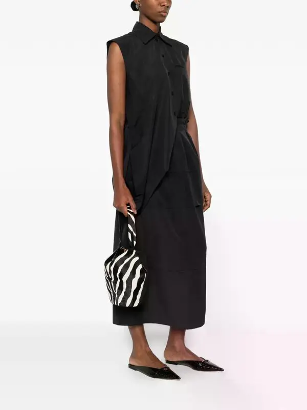 LITKOVSKA Tiered Midi Skirt