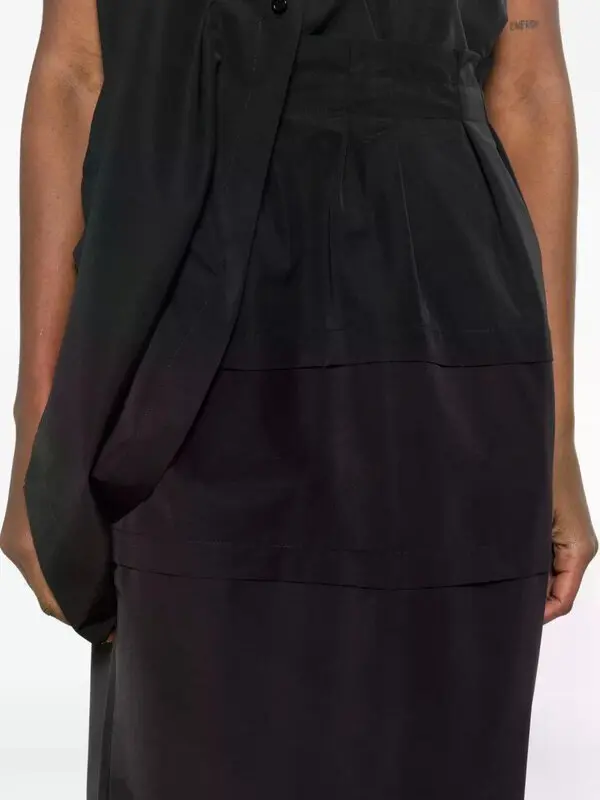LITKOVSKA Tiered Midi Skirt
