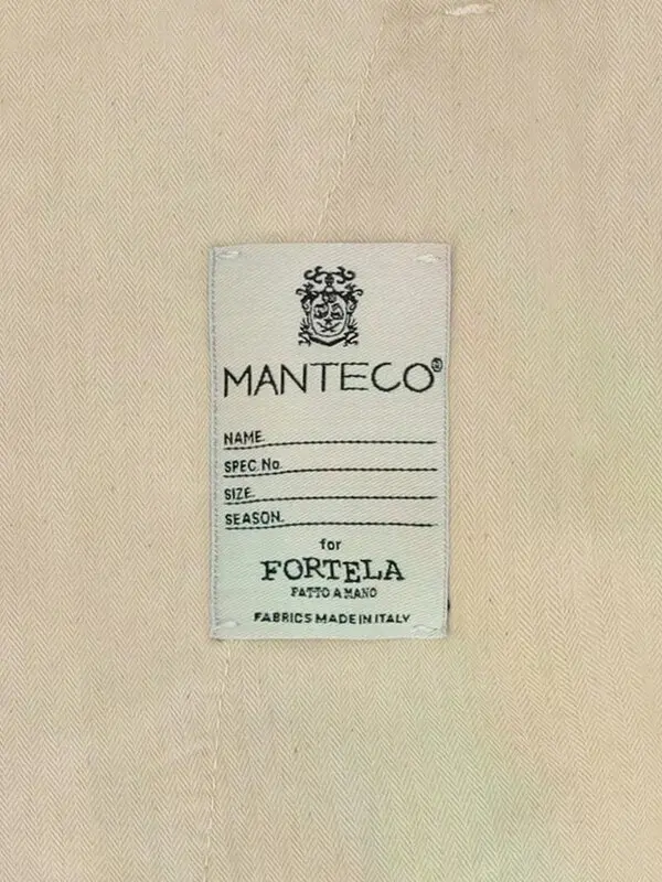 FORTELA Tailored Shorts With Logo Detail - Neutrals