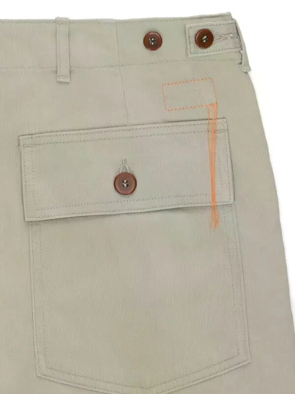 FORTELA Patch-pocket Trousers - Neutrals
