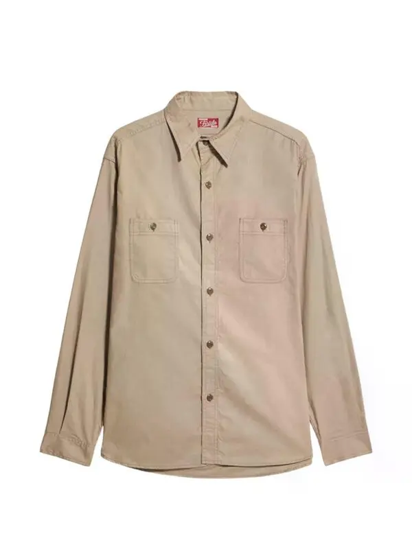 FORTELA Otero Chest-pocket Shirt - Neutrals