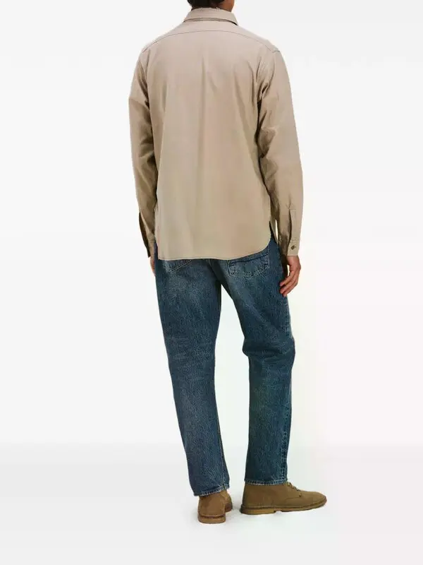 FORTELA Otero Chest-pocket Shirt - Neutrals