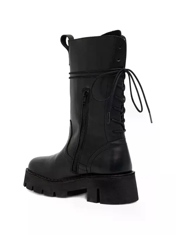Fly London Lace-up Boots With Platform Sole