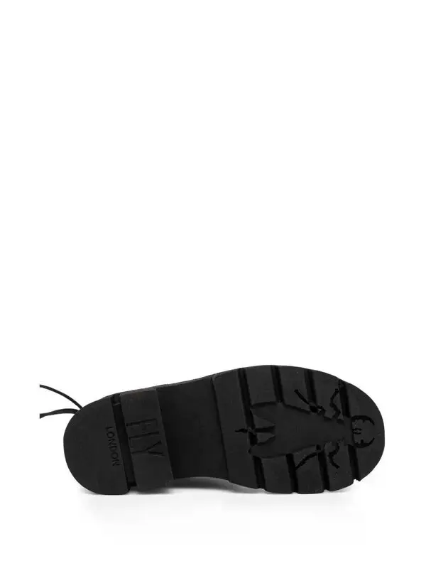 Fly London Lace-up Boots With Platform Sole