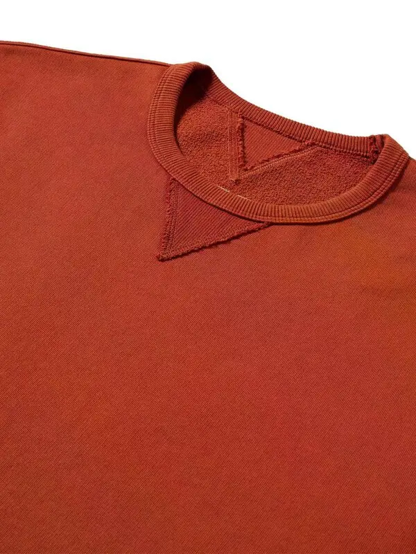 FORTELA Raglan-sleeve Crew-neck Sweatshirt - Red