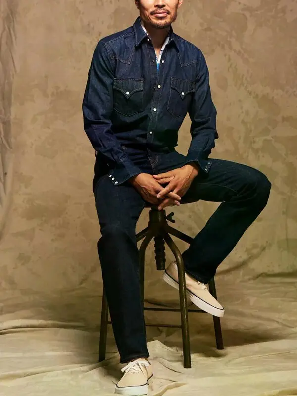 FORTELA Ntex Front-pockets Denim Shirt