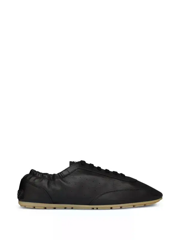 Saint Laurent Lewis Elasticised-heel Leather Sneakers