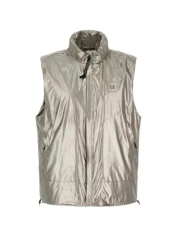 C.P. COMPANY Removable Hood Metropolis Series Vest - Grey