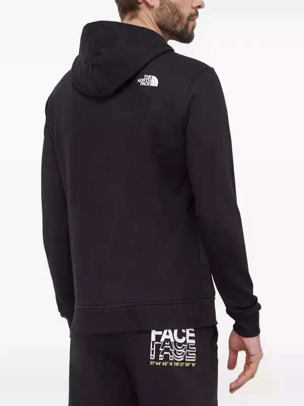 The North Face Printed Hooded Sweatshirt - Black