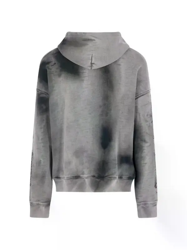 Amiri Rhinestone-embellished Hoodie - Black
