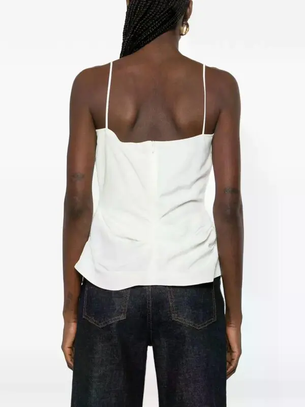 Magda Butrym Lace Trimmed Top